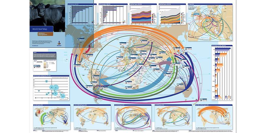 Rabobank's world beef map: trade into the 2020s | News | Meat Management
