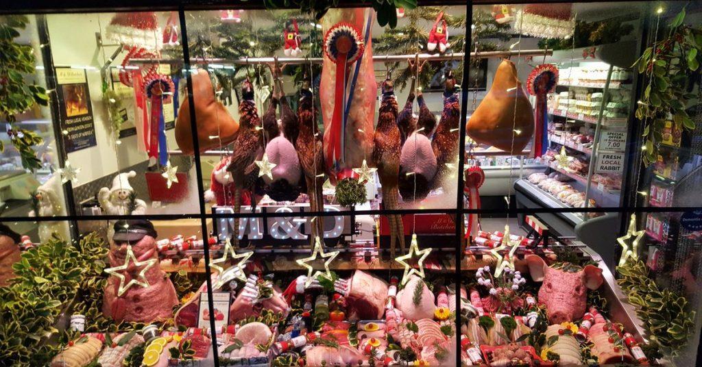 Butchers get festive in Christmas Window Dressing Competition | News ...