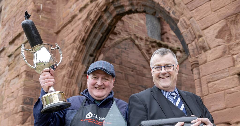 Scottish butcher takes home trophy for best black pudding in the UK ...
