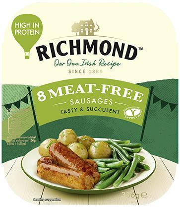 Kerry Foods launches meat-free Richmond sausages | News | Meat Management